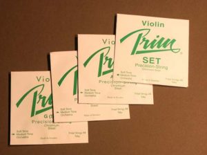 Prim Violin Strings- SOLD - Greg Boyd's House of Fine Instruments