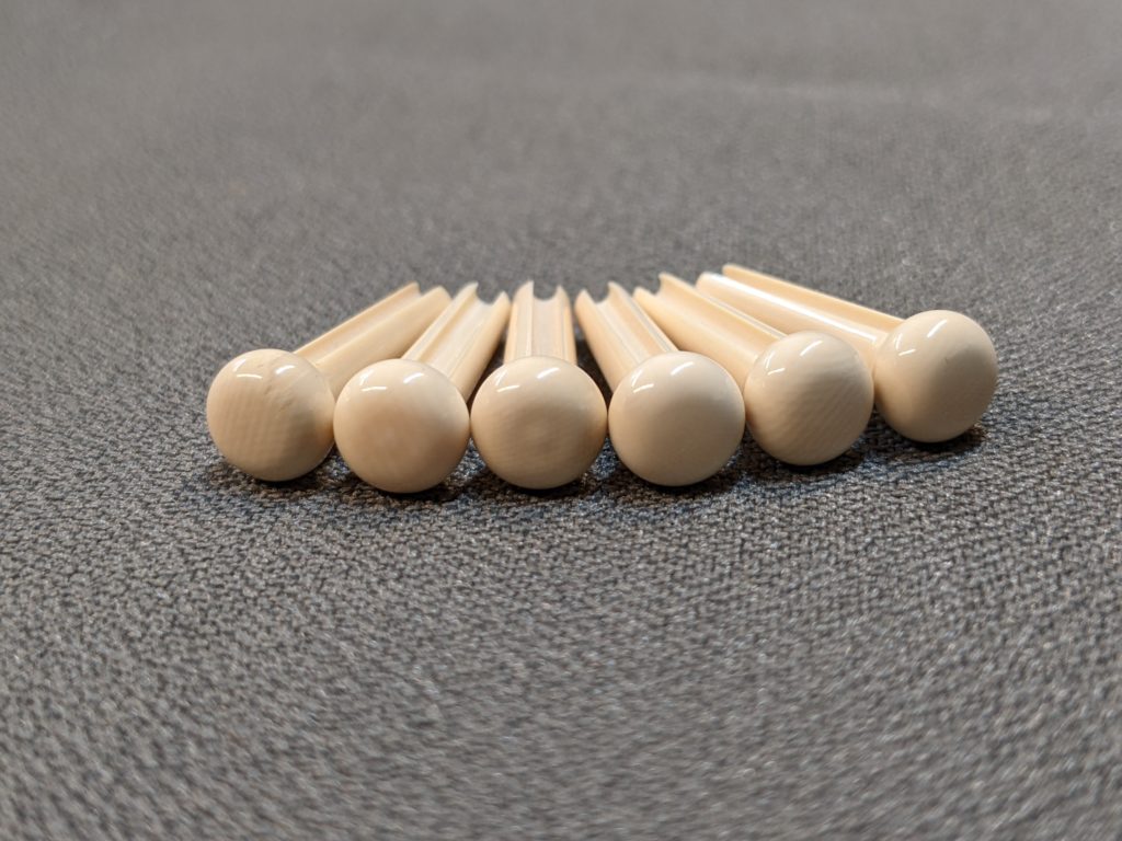 Wooly Mammoth Bridge Pins (6) - Greg Boyd's House of Fine Instruments