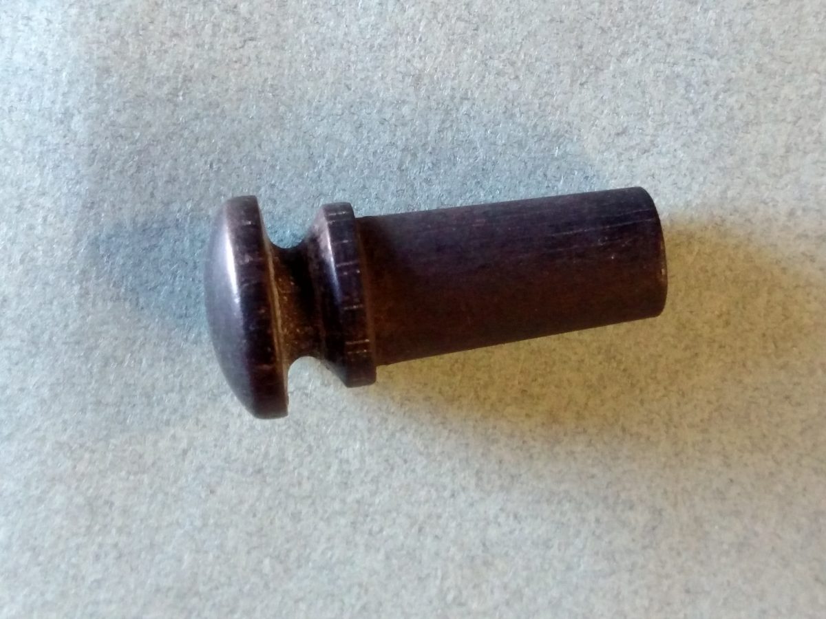 End Pin - Ebony Guitar - Greg Boyd's House of Fine Instruments