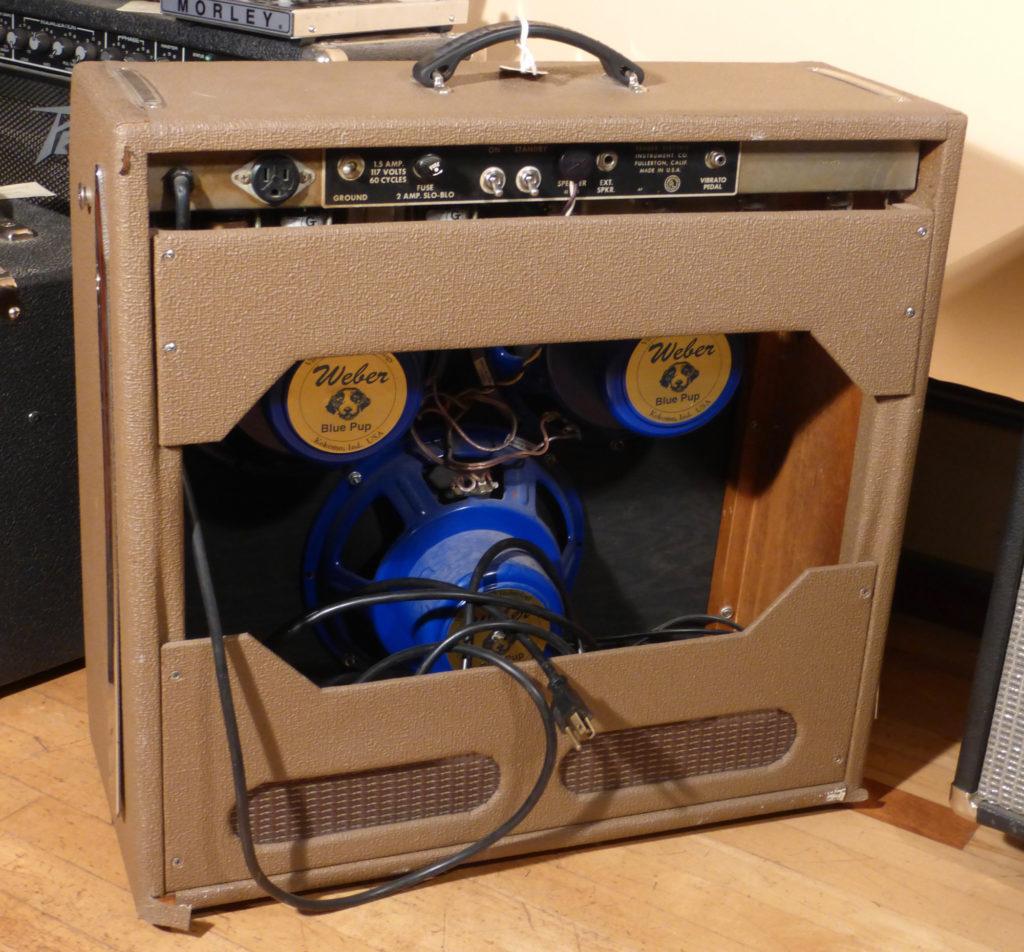 1965 Fender Bandmaster Amp in Repro Brown Cab - Greg Boyd's House of ...