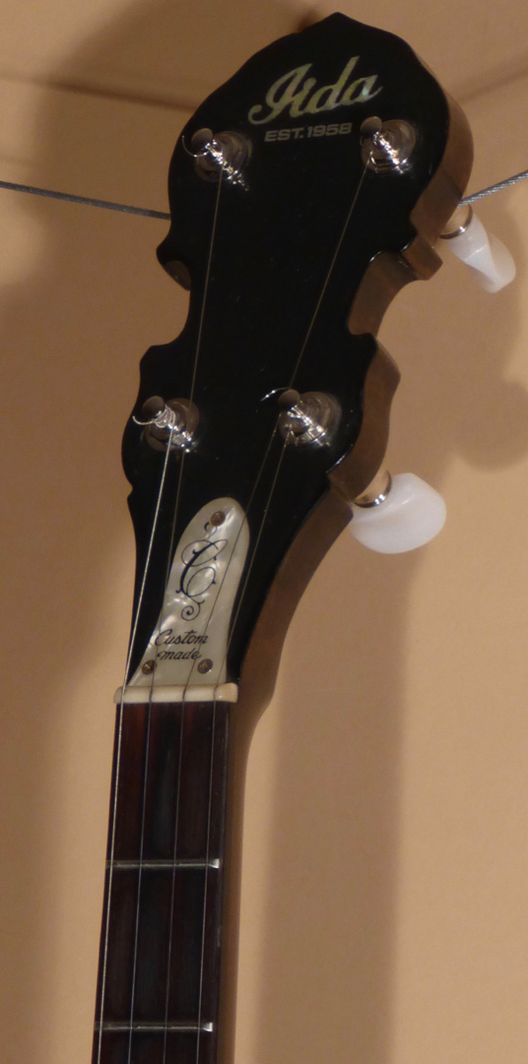 Used Iida 5-string Mahogany Resonator Banjo *SOLD* - Greg Boyd's House ...