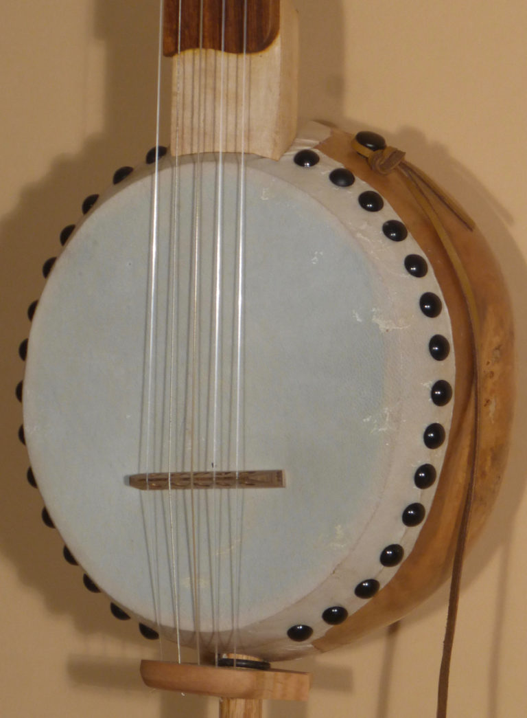 Barry Solder Gourd Banjo- SOLD - Greg Boyd's House of Fine Instruments
