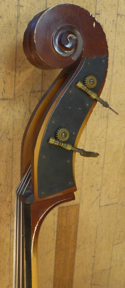 1980 Engelhardt Upright bass- SOLD - Greg Boyd's House of Fine Instruments